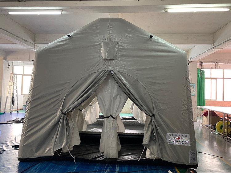 Inflatable Decontamination Tent with Shower | Custom Rapid Deployment ...
